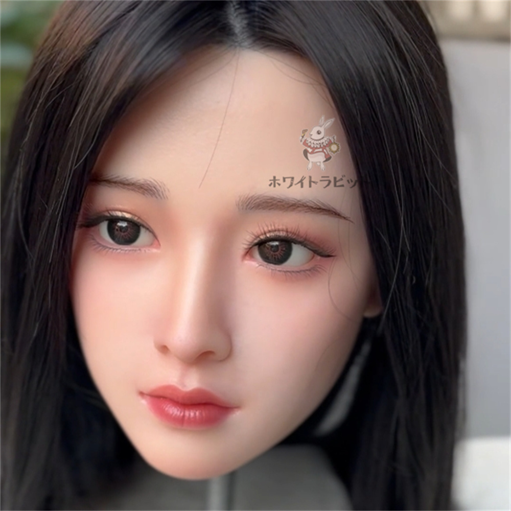 ヘッド単品 硬質シリコン 「ホワイトラビットA24」 リアルドール 等身大ドール 職人メイク済み M16 - wrdoll - BOOTH