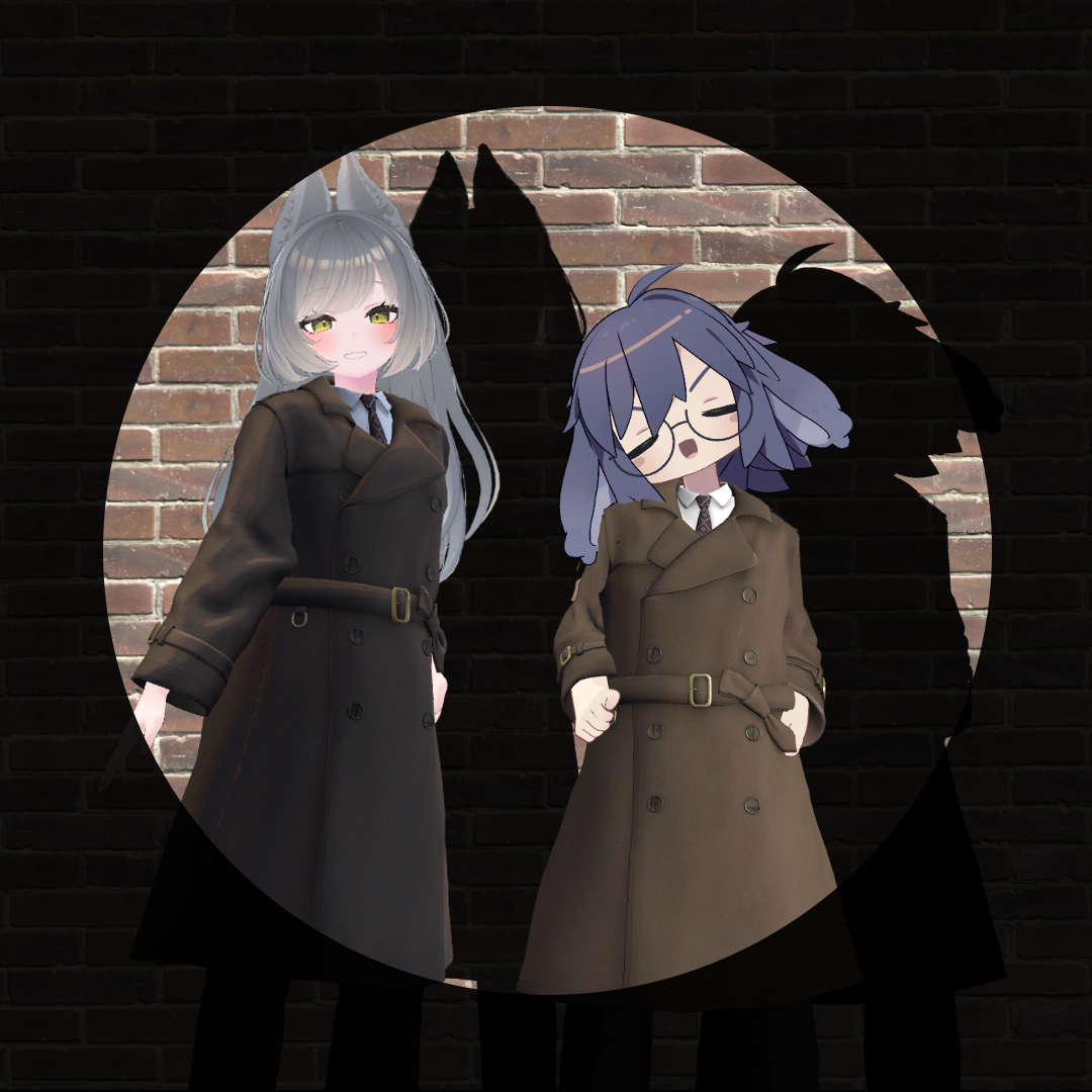 【VRChat向け衣装】トレンチコート - Mizuama Mart - BOOTH