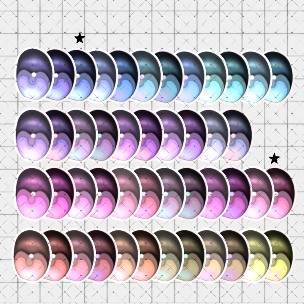【キプフェル-Kipfel】 Simple eye texture [65color][無料あり-free-] - nekosui - BOOTH