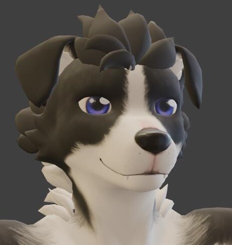 [VRChat] Acid's Doggie - acidfox - BOOTH