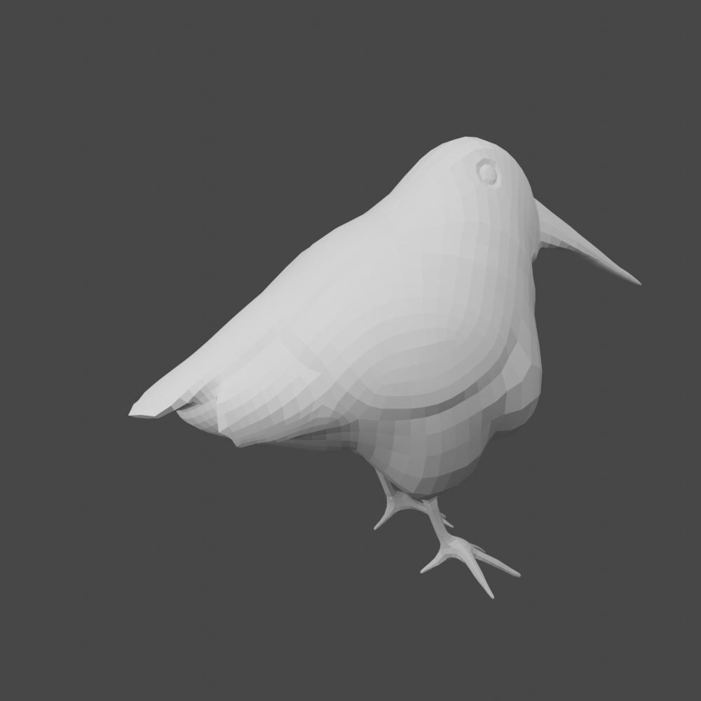 ヤマシギモデル【Woodcock model】 - めがぬの3D屋さん - BOOTH