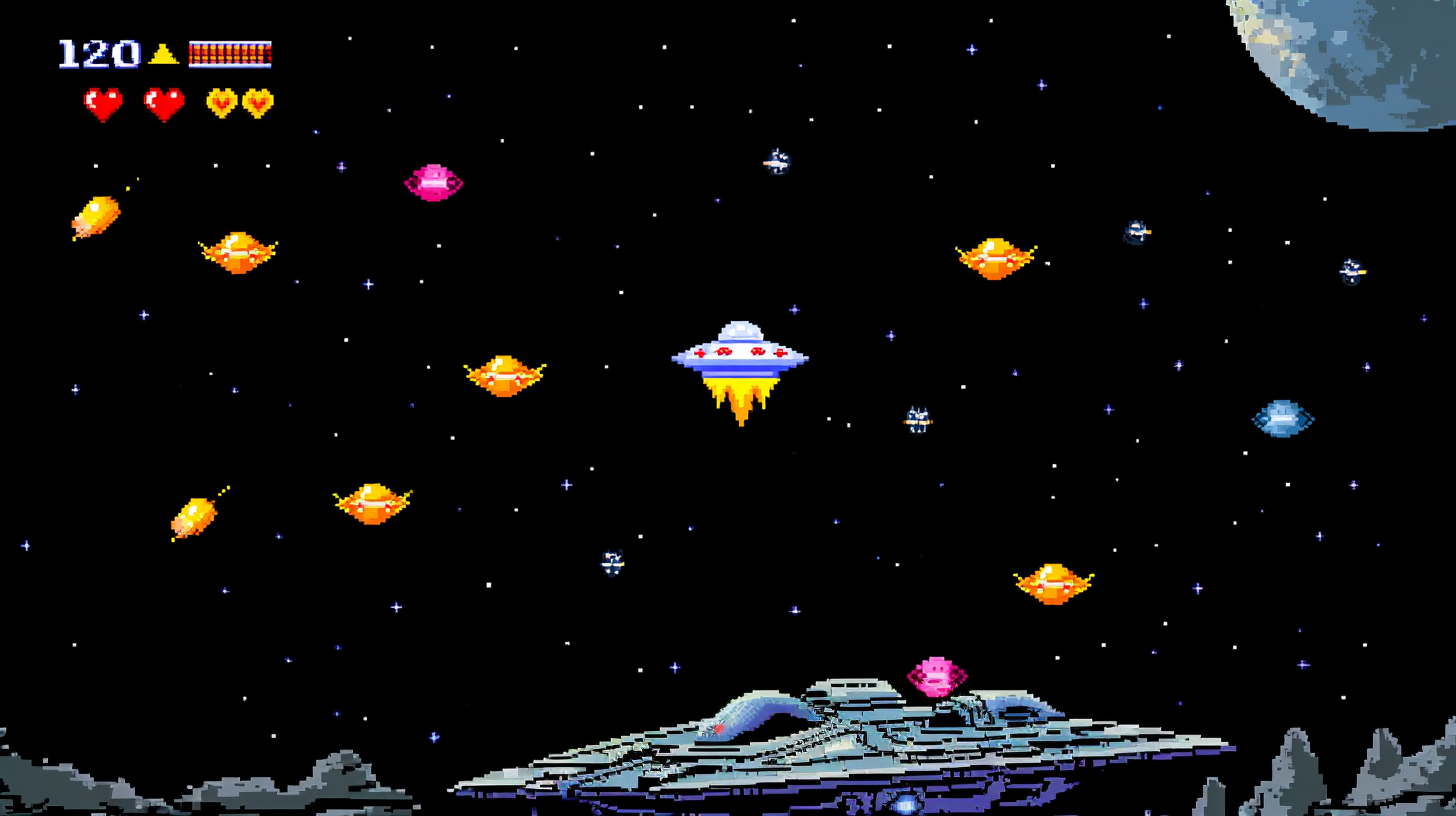 【架空ゲームBGM】Zap Zap UFO! 【8-bit Chiptune/Retro Game Music/Free BGM】 - ことり ...