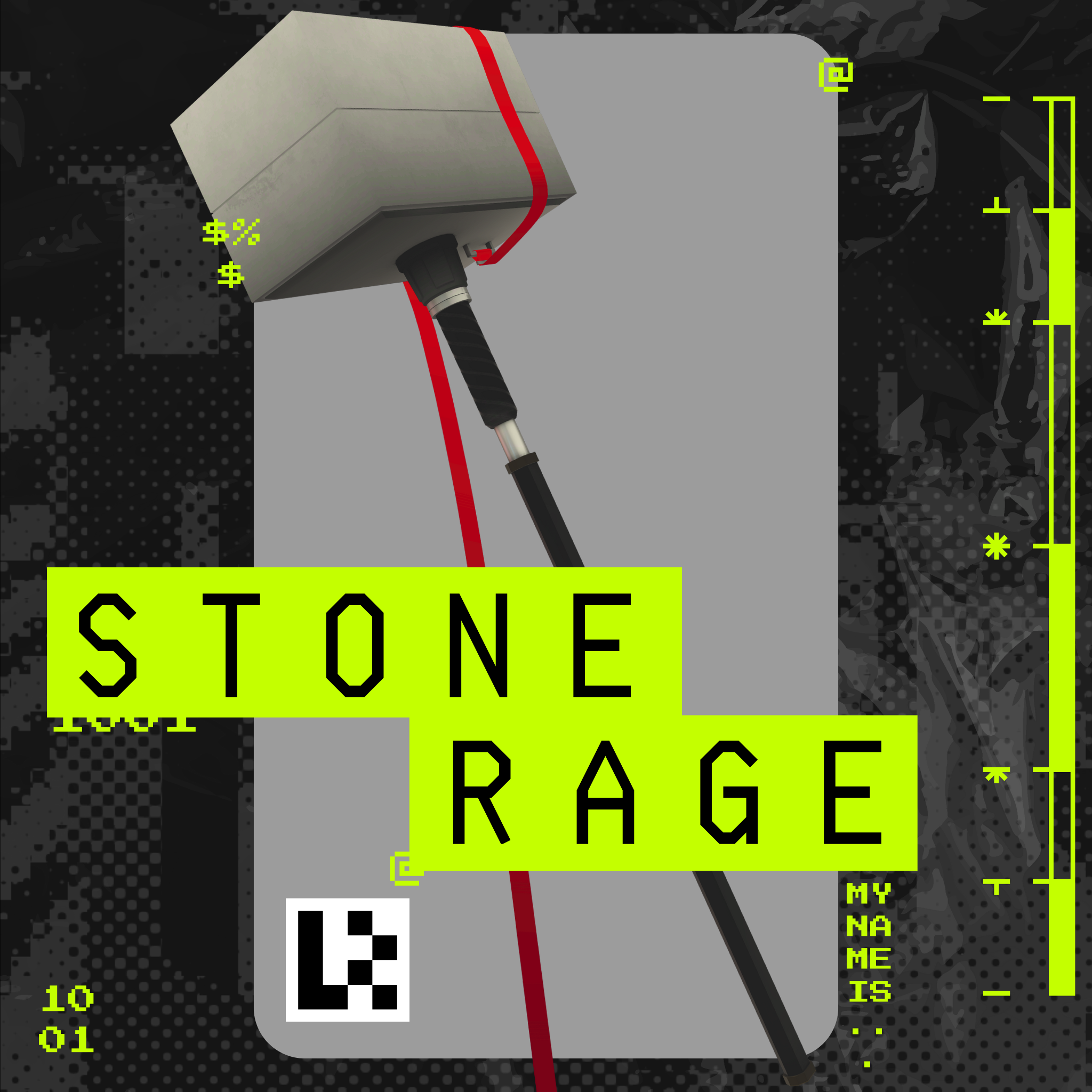 石の怒り | Stone Rage Hammer | - WireWave - BOOTH