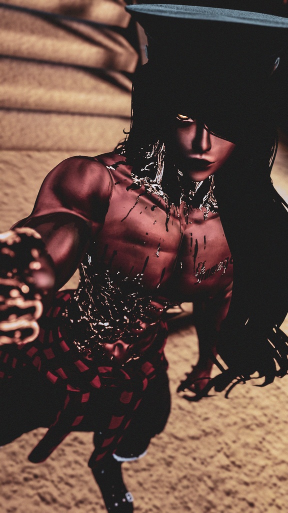 BRUCE (Gogo loco + Physbone + AUDIOLINKED + DPS) - samurosauro - BOOTH