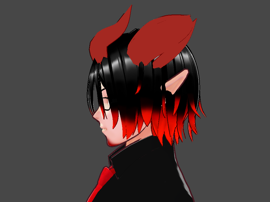 基本異界の悪魔/竜の角 [Basic Eldritch Devil/dragon horns] - The Ph0eniX Cove - BOOTH