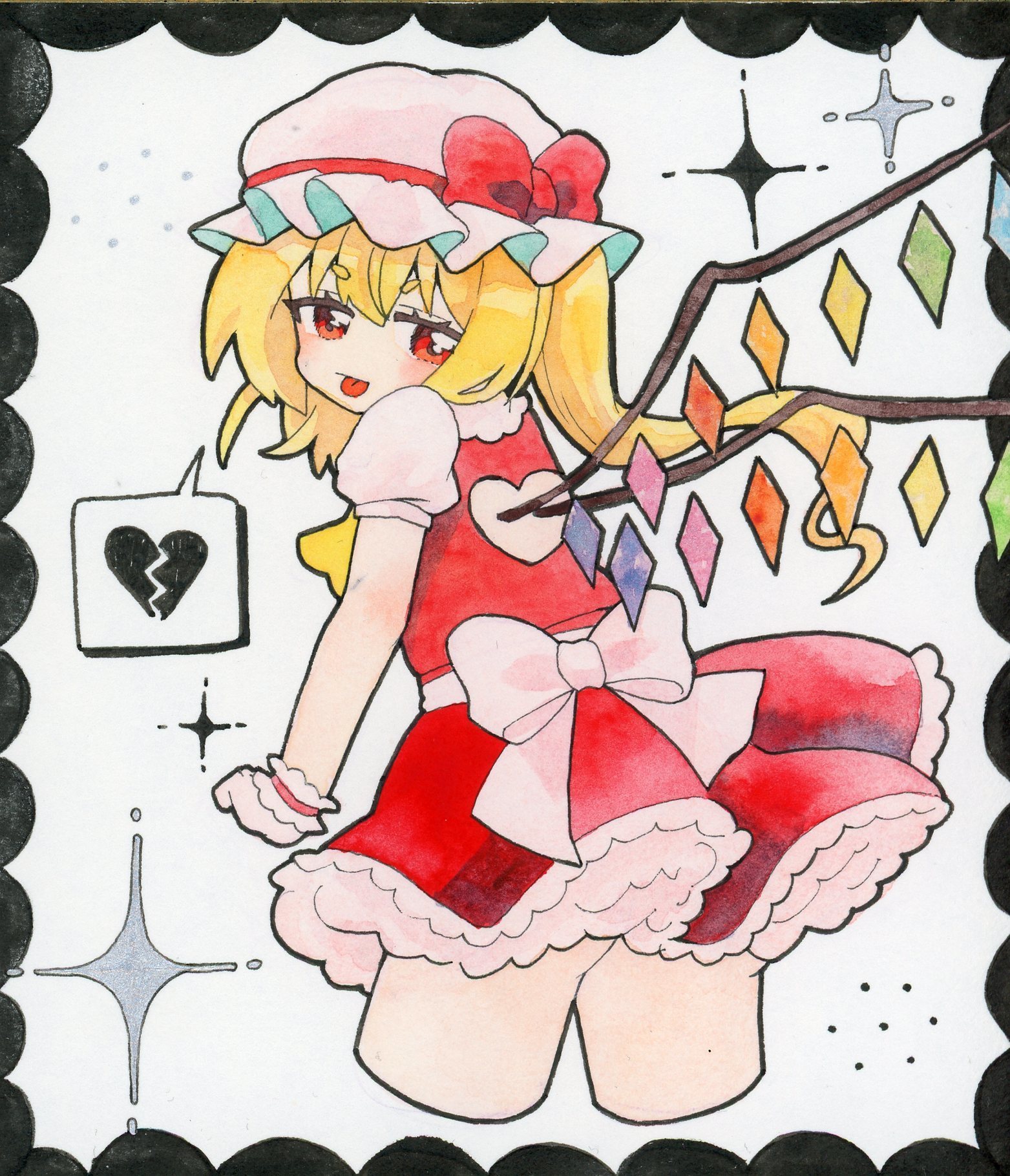 フランドール イラスト原画 - まんぷくちゃんshop - BOOTH