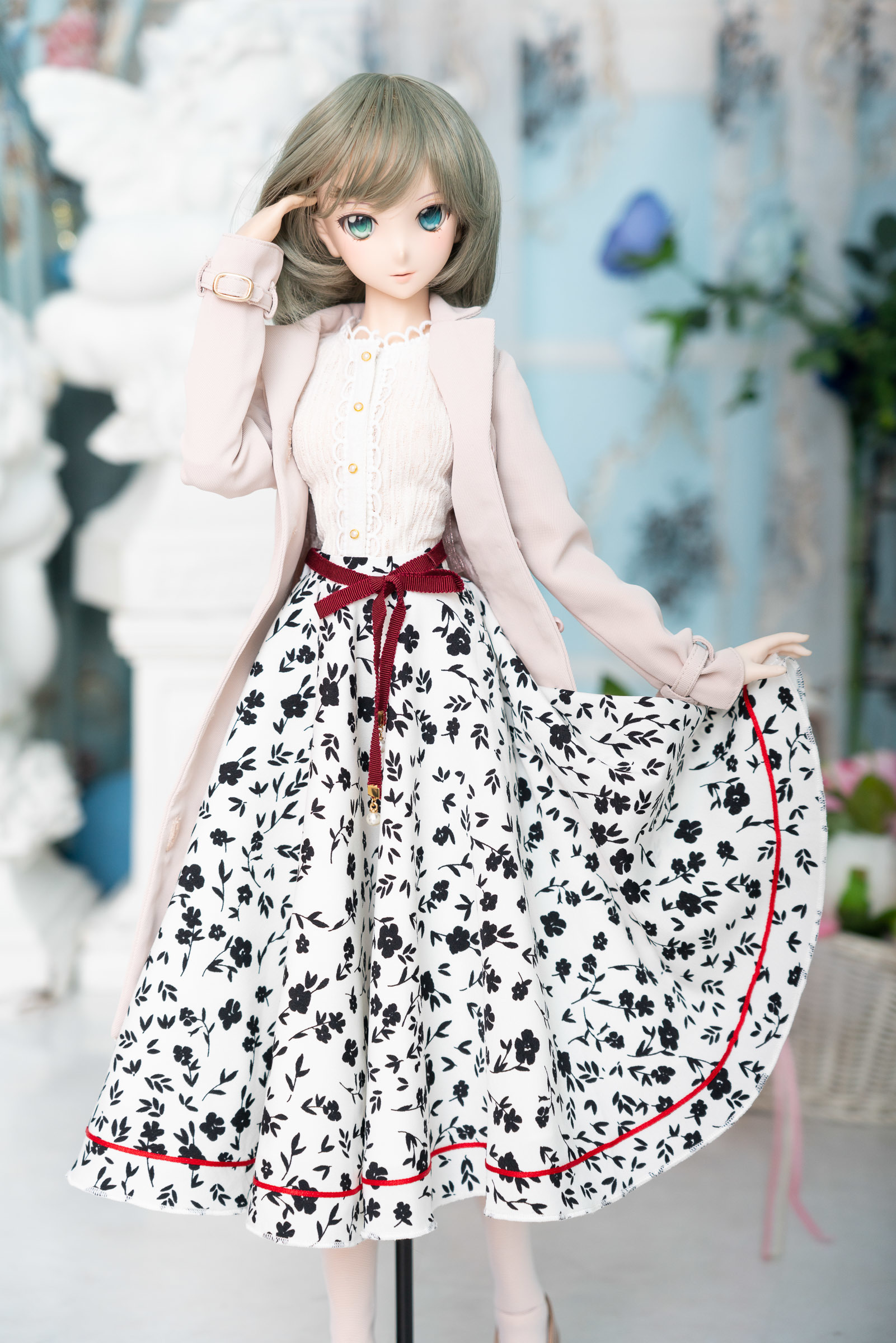 DD・DDSジョーゼットスカートジャケットセット - GINGER TEA - BOOTH