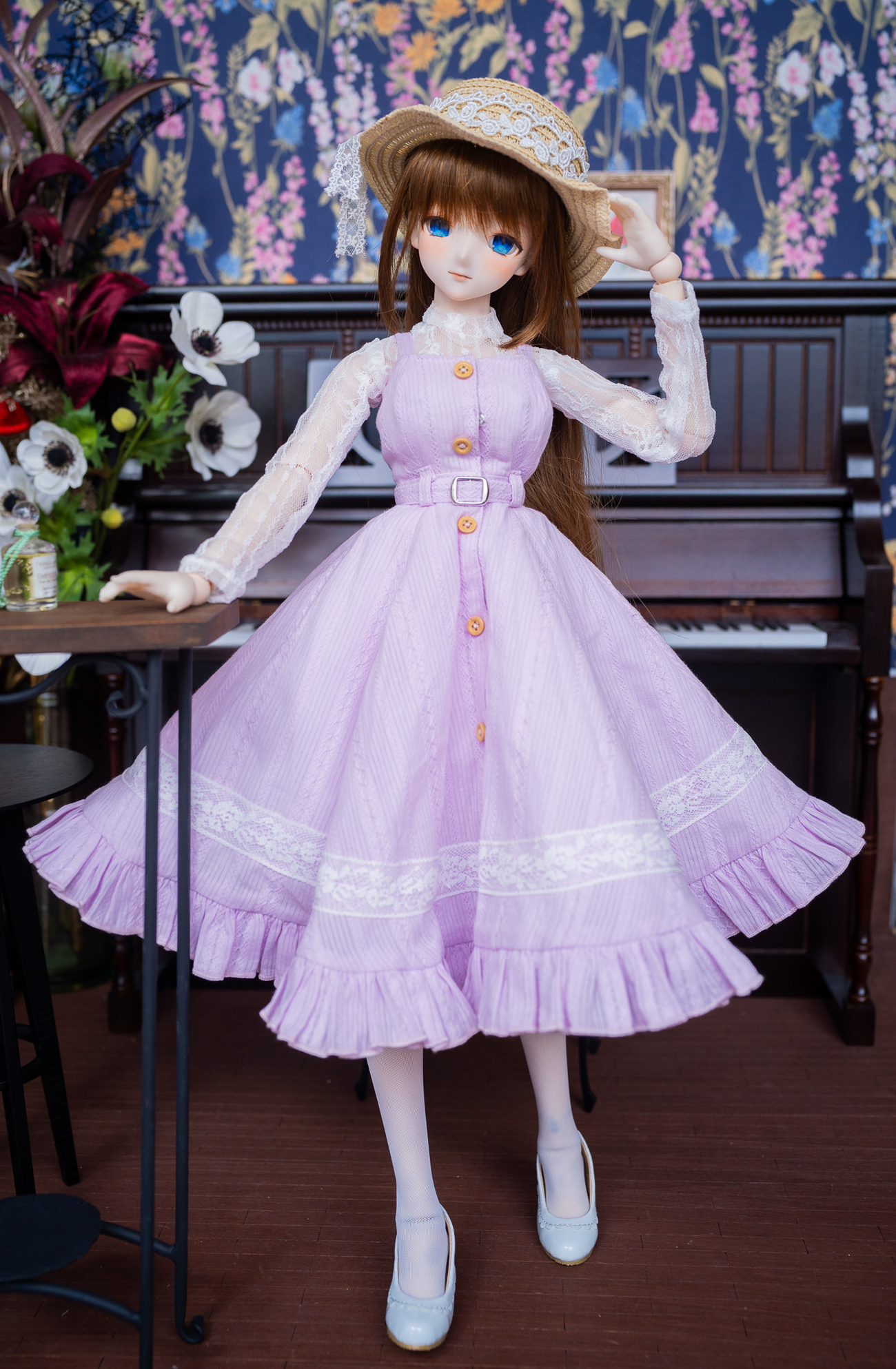 DD・DDSレーストップ＆ジャンパースカートセットアップ三点セット【ピンク】 - GINGER TEA - BOOTH