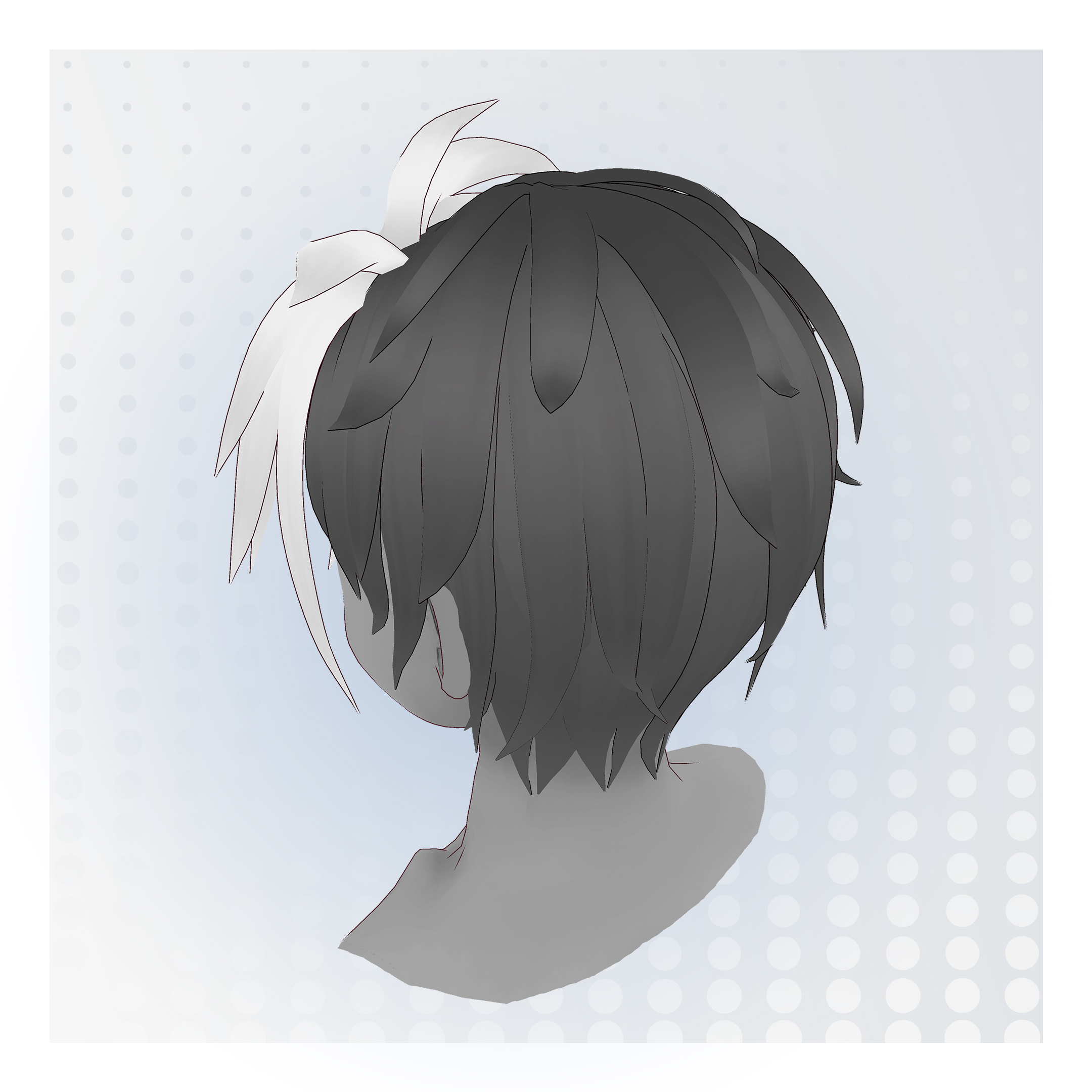 【FREE/ 無料】[VRoid] Short Hair / 髪型 男女兼用 ショートヘア - Kupopo Shop - BOOTH