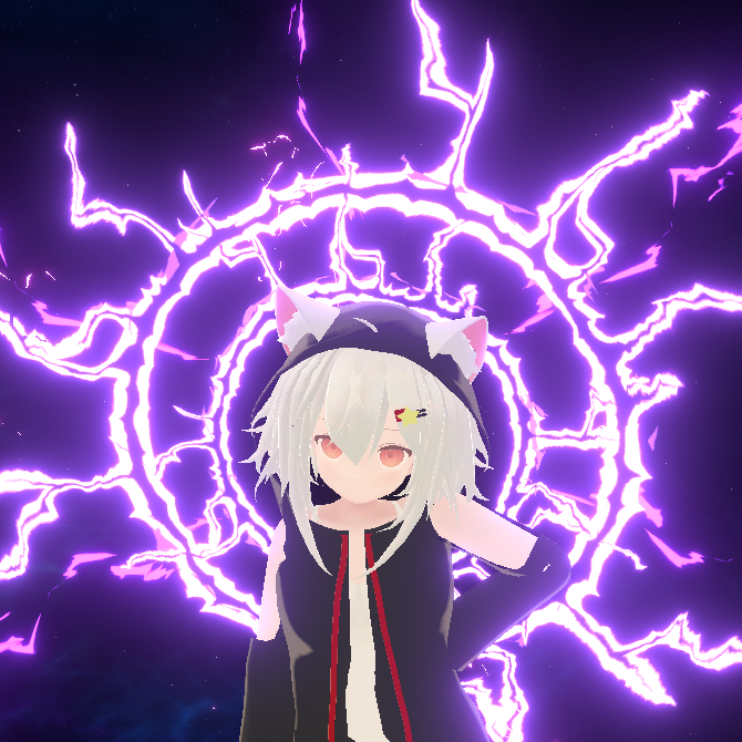 【VRC/Unity】雷輪 -ThunderHalo-（10色セット / MA対応） - ちゃとら工房 - BOOTH