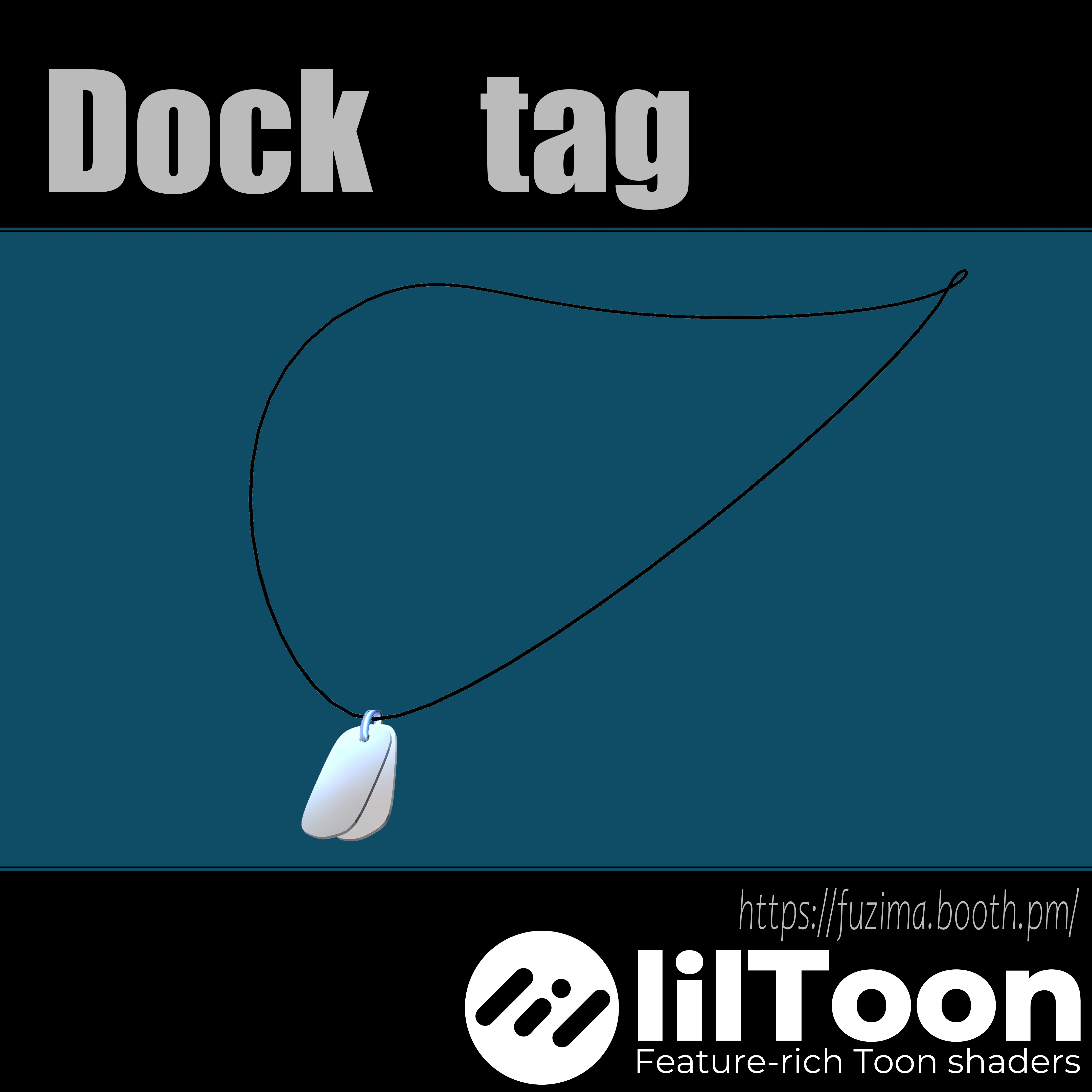 【プラスヘッド】Dock tag - ふじまっぷ - BOOTH