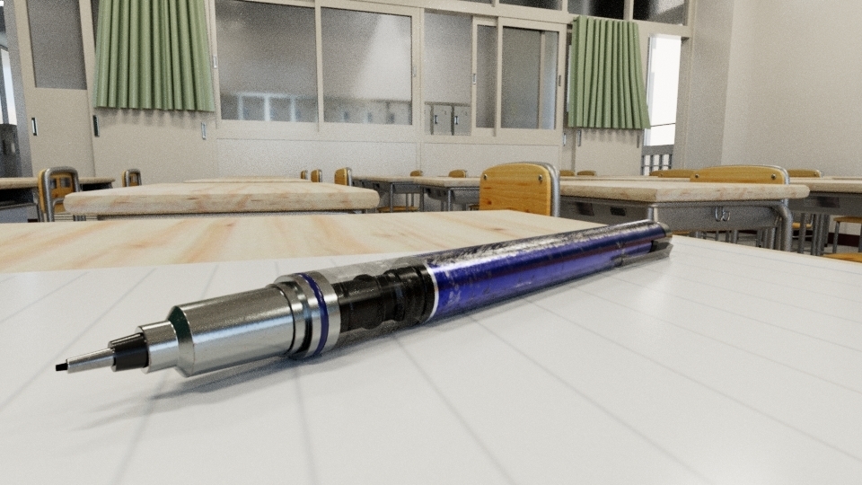 シャーペン 3DCGモデル【VRChat】 - hirame3D - BOOTH