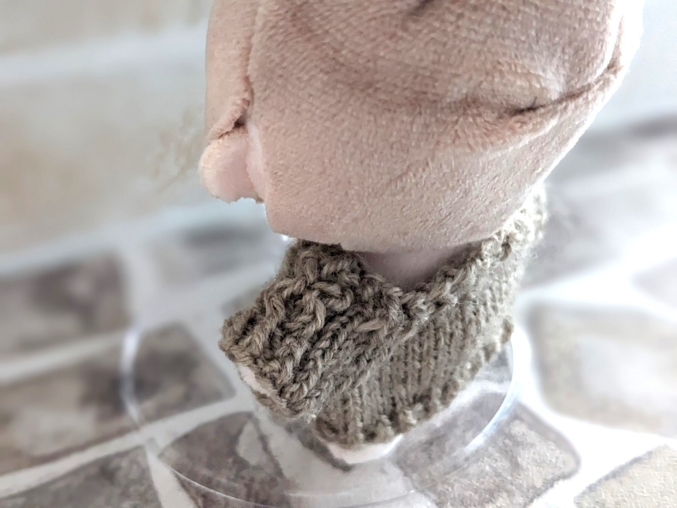 10-11cmぬい用 アラン模様セーター - 193_amimono - BOOTH