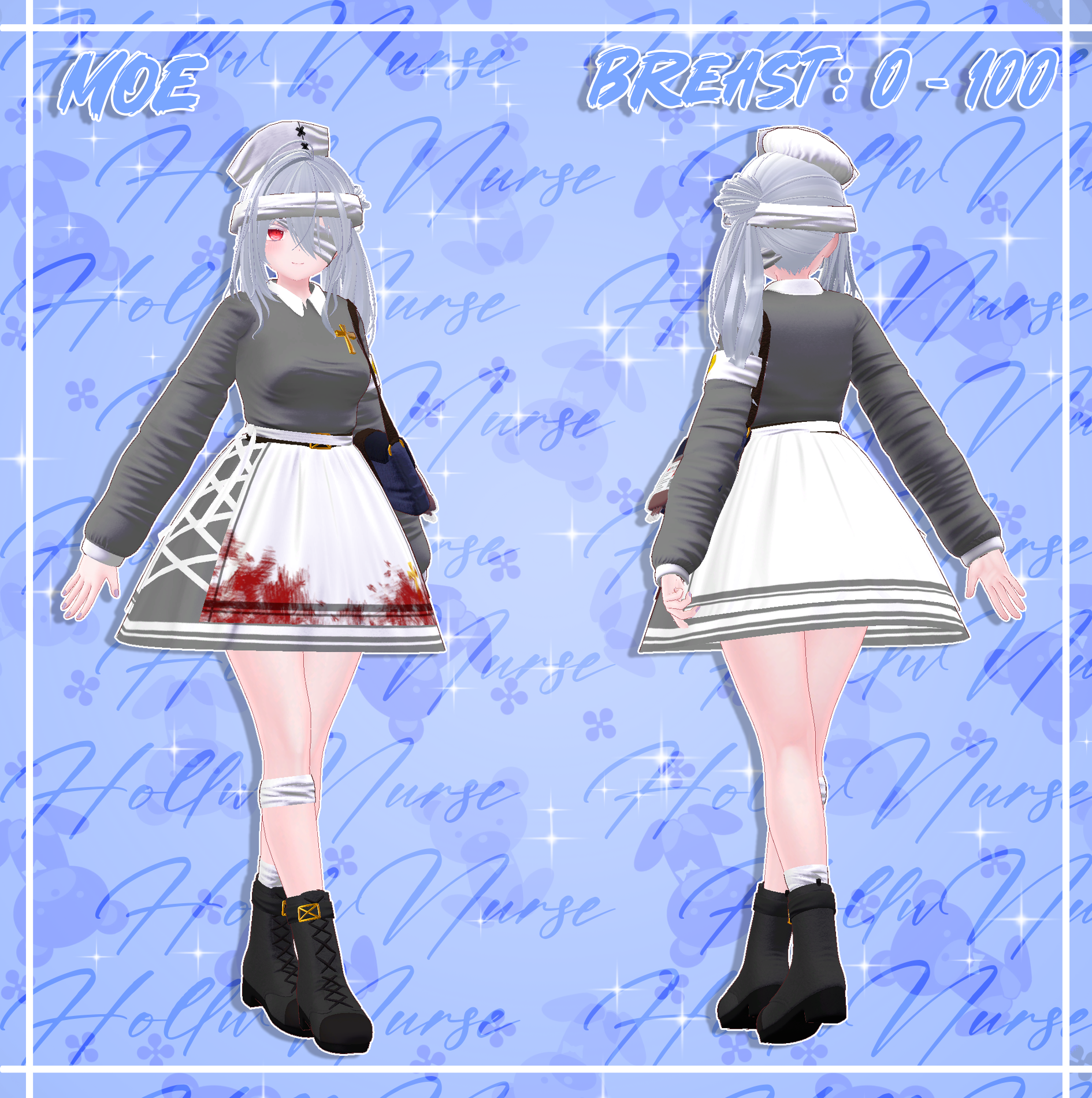 『5アバター対応』 HallowNurse - MARSTORA - BOOTH