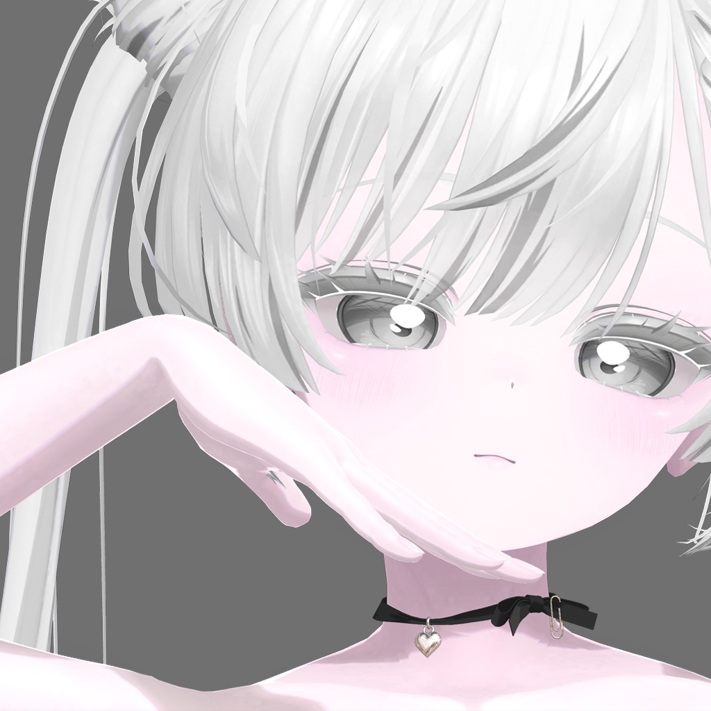 Ribbon Choker [10アバター対応] - silica-gel - BOOTH