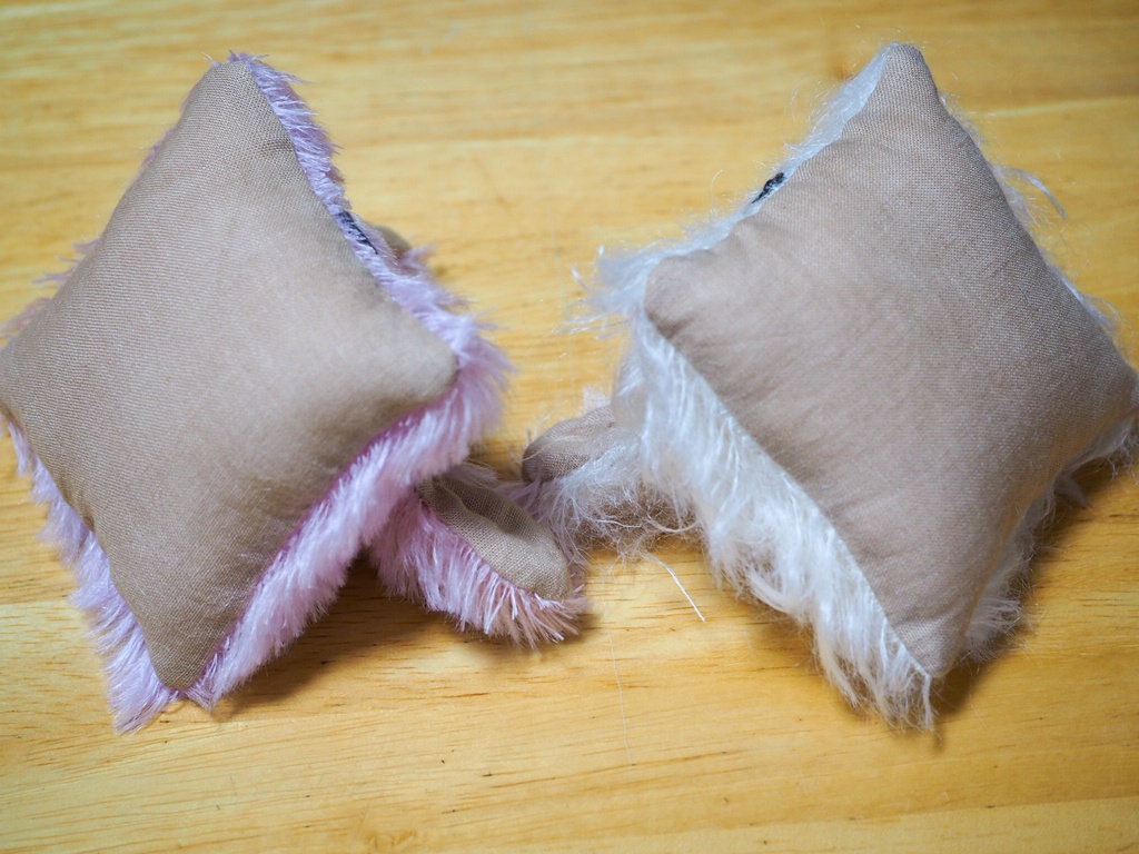 ドールサイズ 動物クッション(うさぎ) - May Bee。 - BOOTH