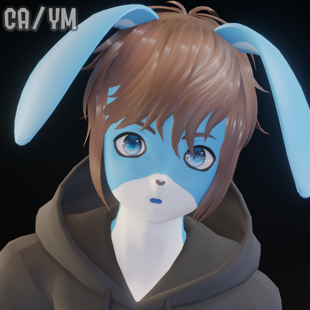Arnas Atakiyo (Bunny) (Blender VROID Model) - Cappy - BOOTH