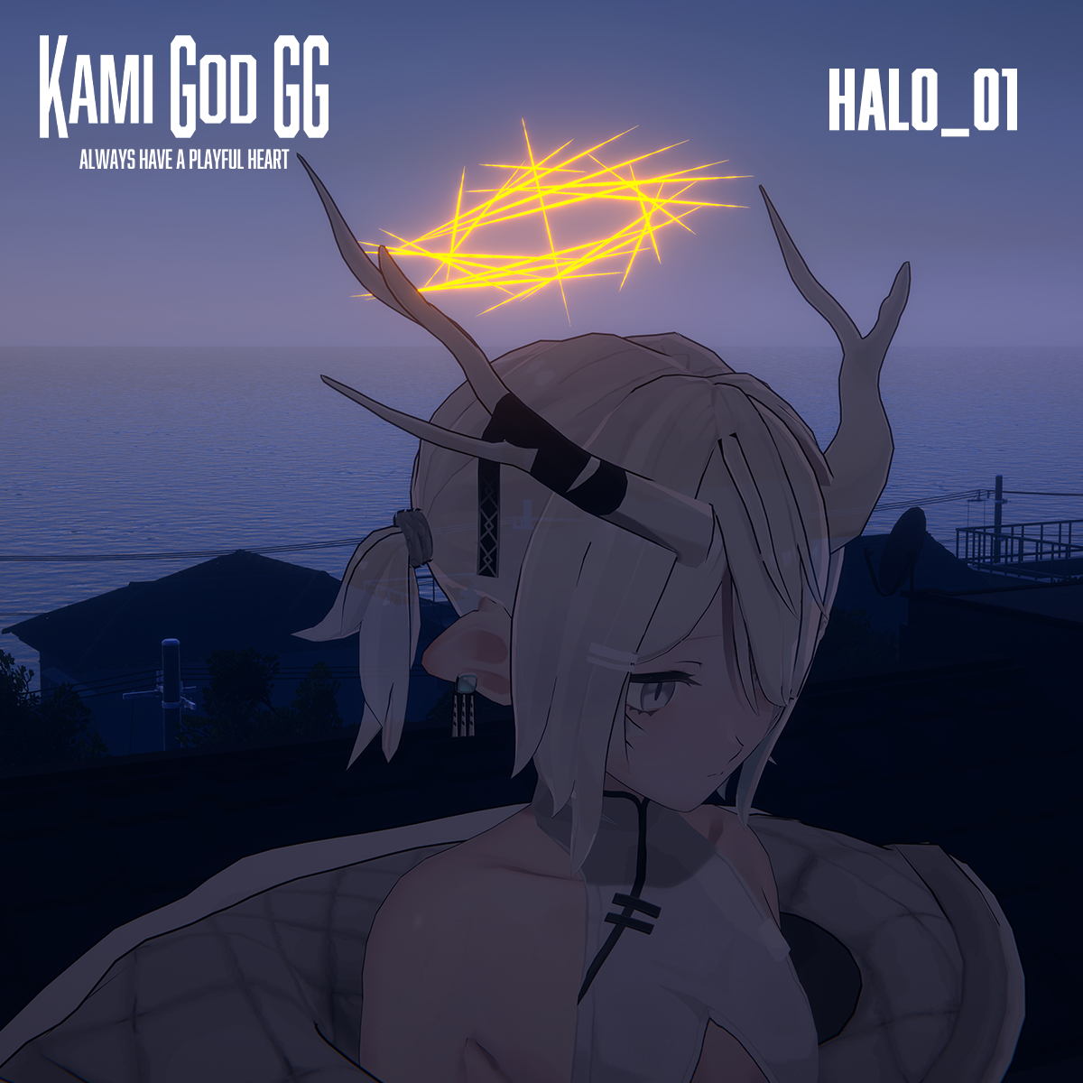 【VRChat想定】PB対応 神GODヘイロー01・02セット 天使の輪 / Angel halo - kamigodgg - BOOTH
