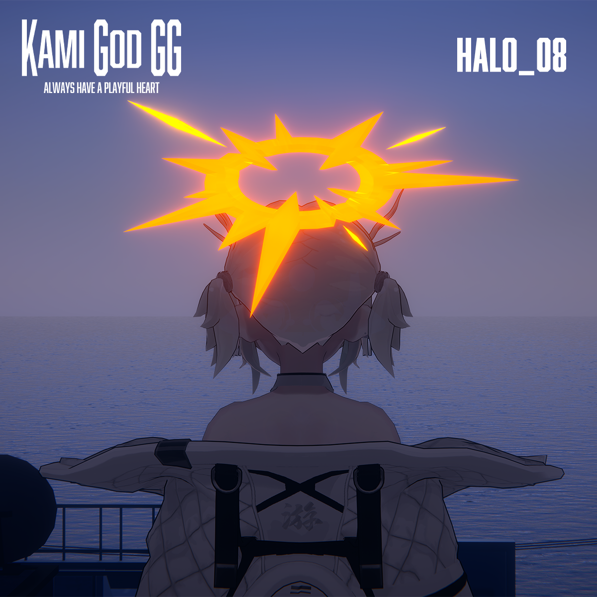 【VRChat想定】PB対応 神GODヘイロー07/08 天使の輪 / Angel halo - kamigodgg - BOOTH