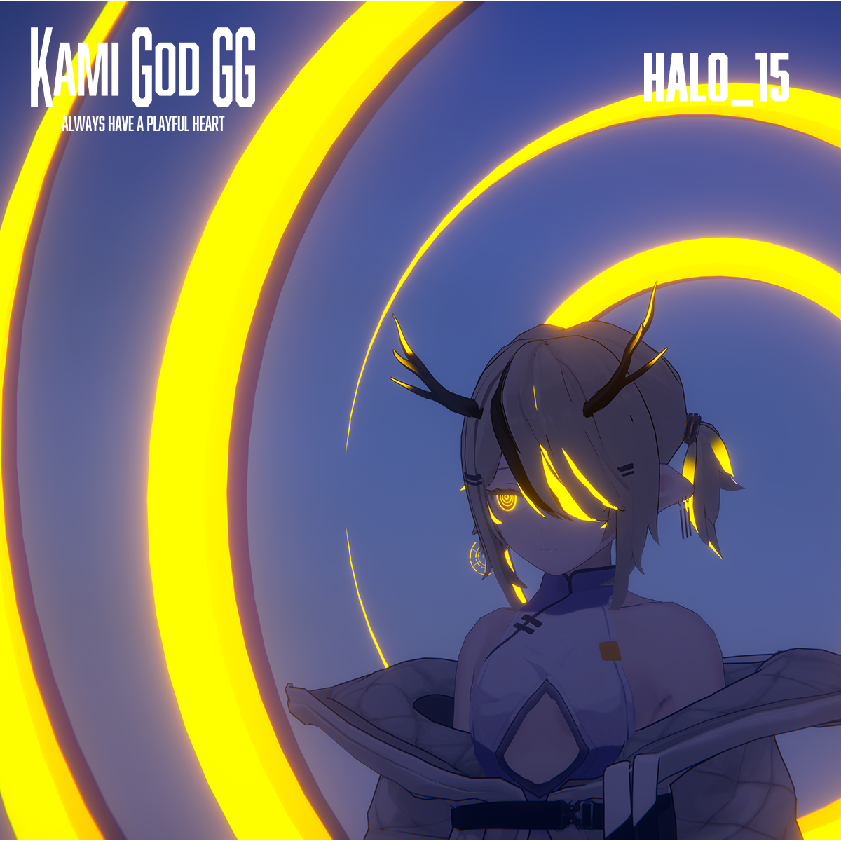 【VRChat想定】PB対応 神GODヘイロー015 天使の輪 / Angel halo - kamigodgg - BOOTH