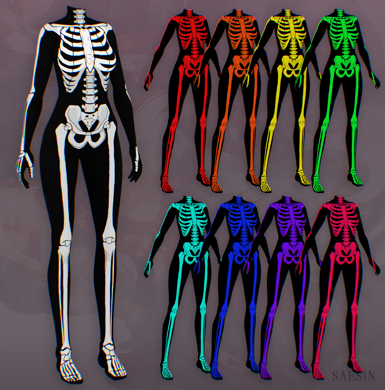 【FREE】 Skeleton Costume - saesin - BOOTH