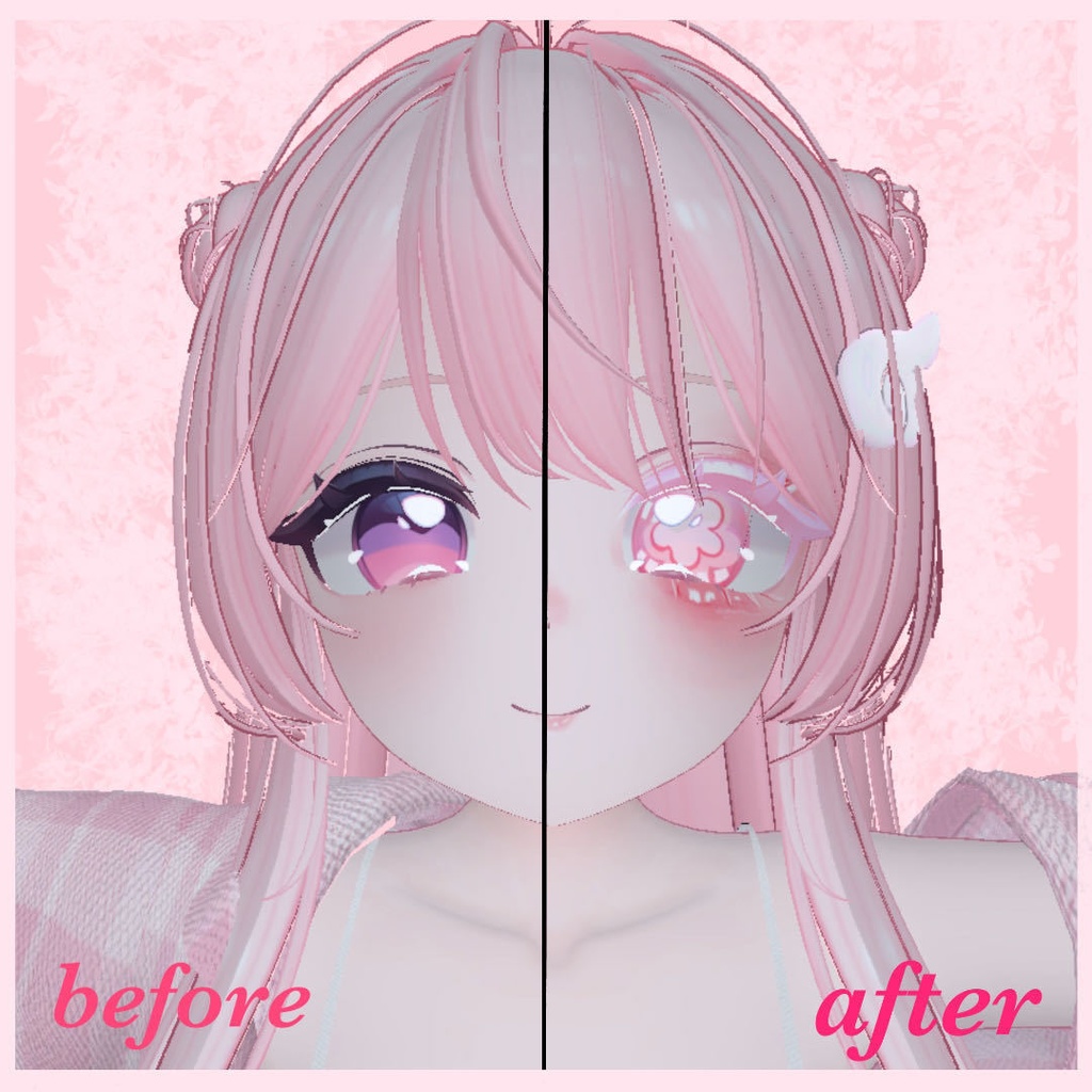 [シフォン-Chiffon用] Makeup&Eye texture VRChat用 - k-house - BOOTH