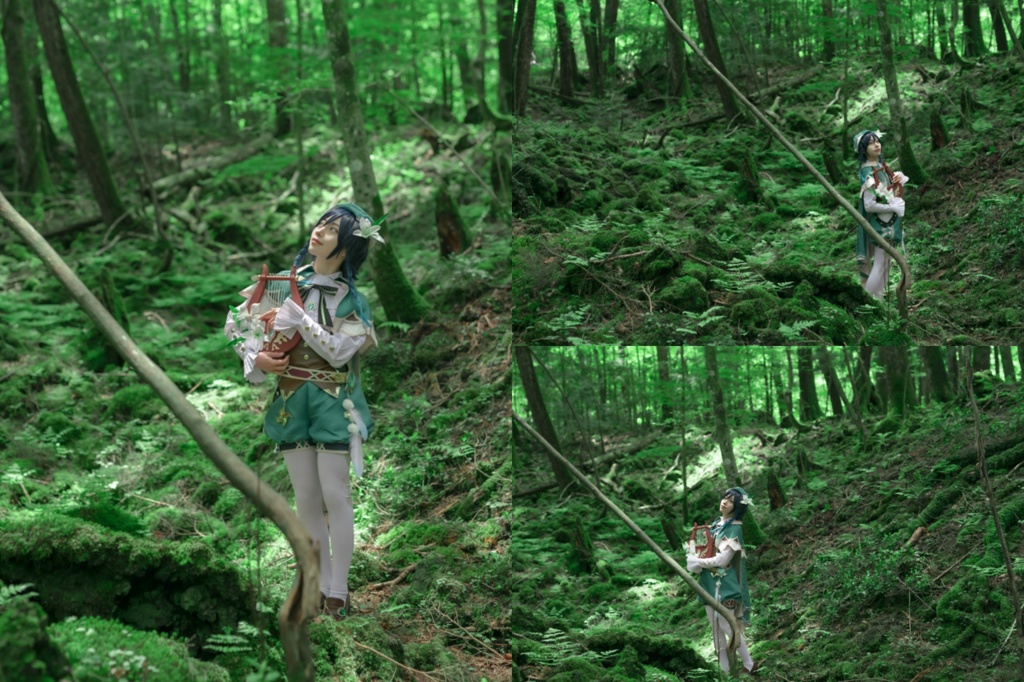 【DL版】椚まかろに原神写真集 『風神乃詩／恒風と共に』 - RocKWeLL - BOOTH