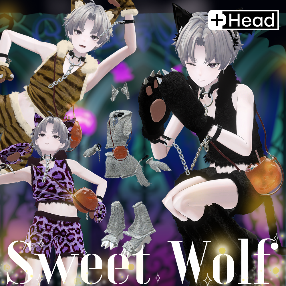 Sweet Wolf🐺【＋Head専用】 - Rotus＆RotaLa - BOOTH