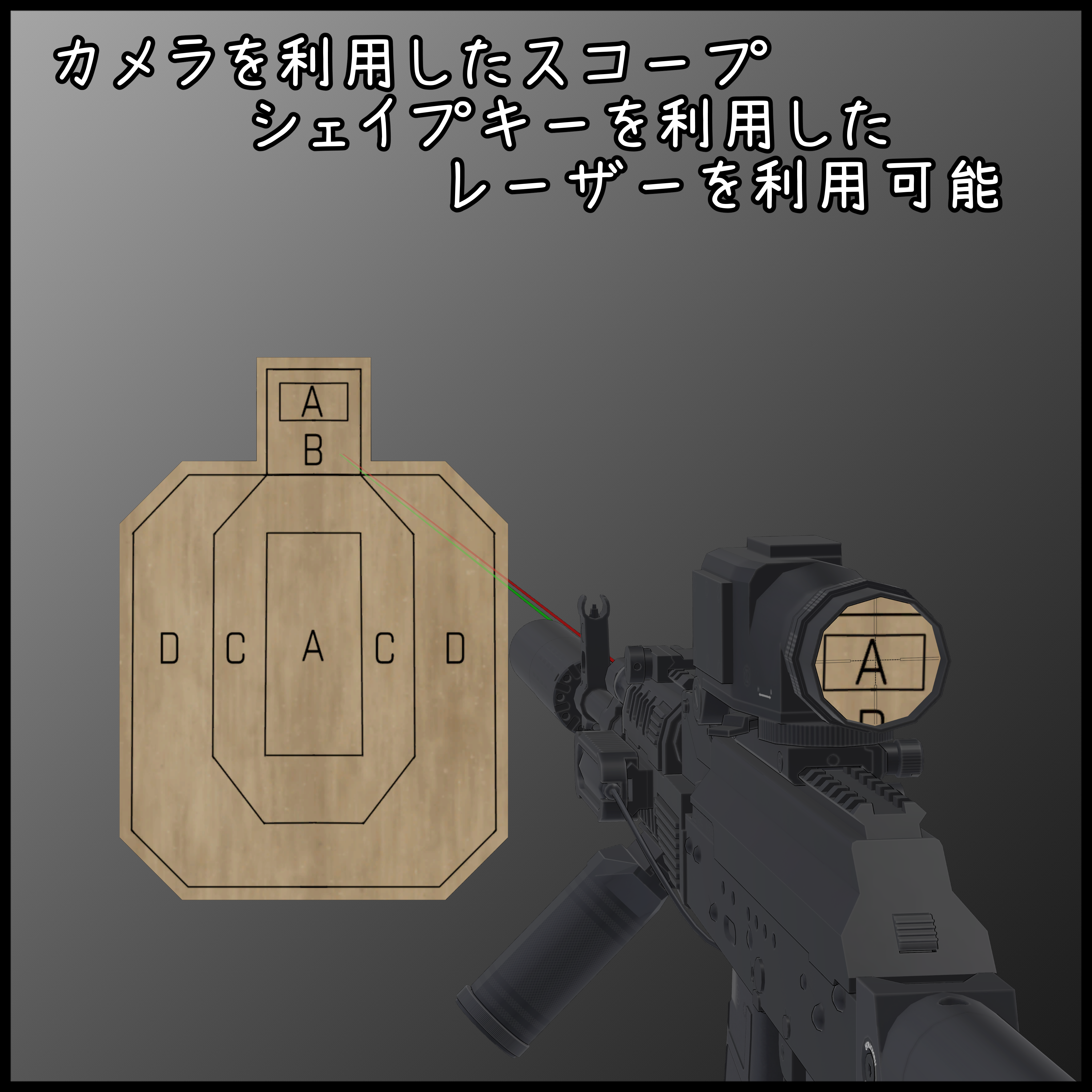 7.62 x39mm Modernized Assault rifle - hajimata雑貨店 - BOOTH