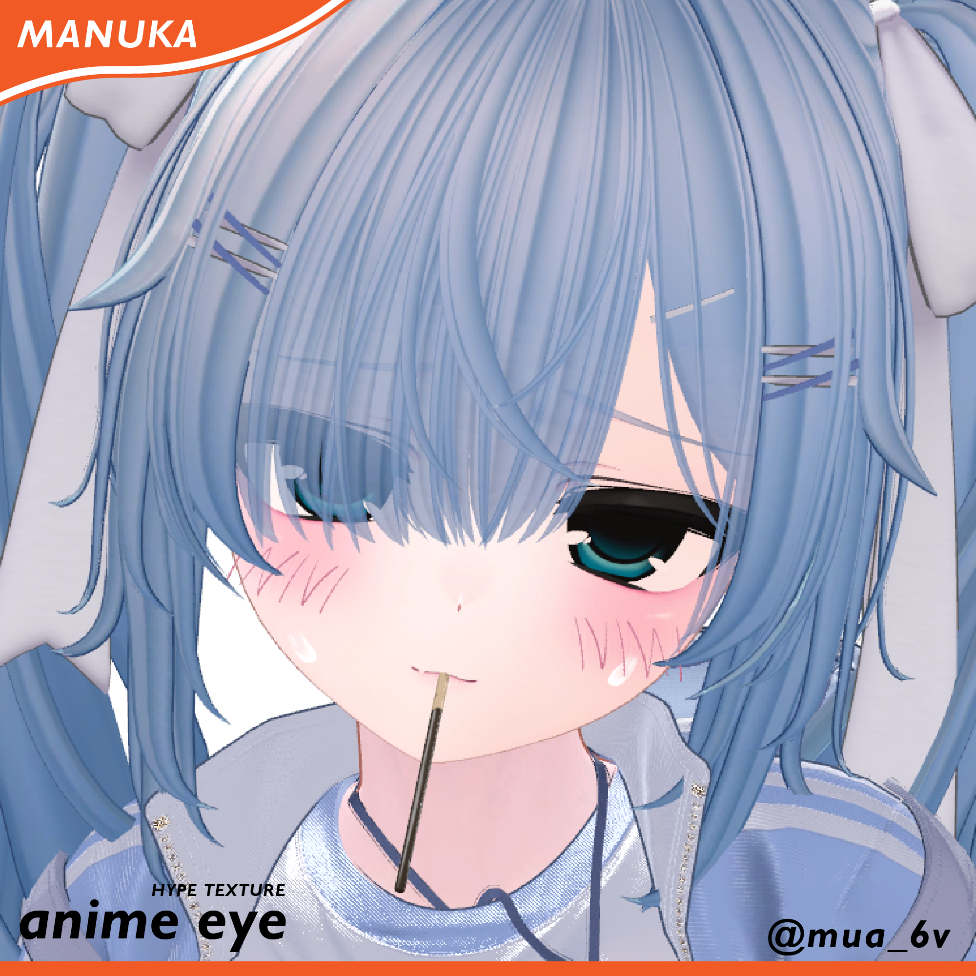 【anime eye】 Texture+2D Cheek #clnsq - CLONE² - BOOTH