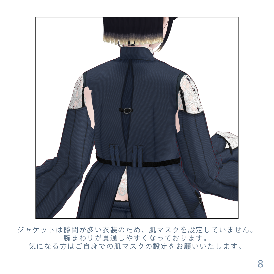 Setup Suit & Swimwear Set【VRoid衣装】 - Square Suika Shop - BOOTH