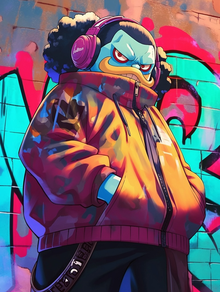 ONE PIECE（オリジナルポップアート） - AI-art SHOP - BOOTH