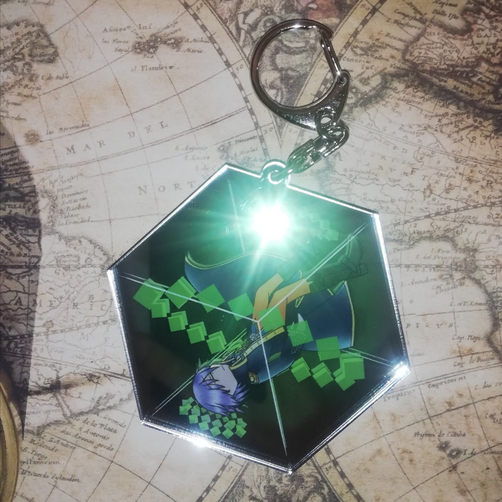 エテーネルキューブ風クオードアクキー - 炉座の孤島 - BOOTH