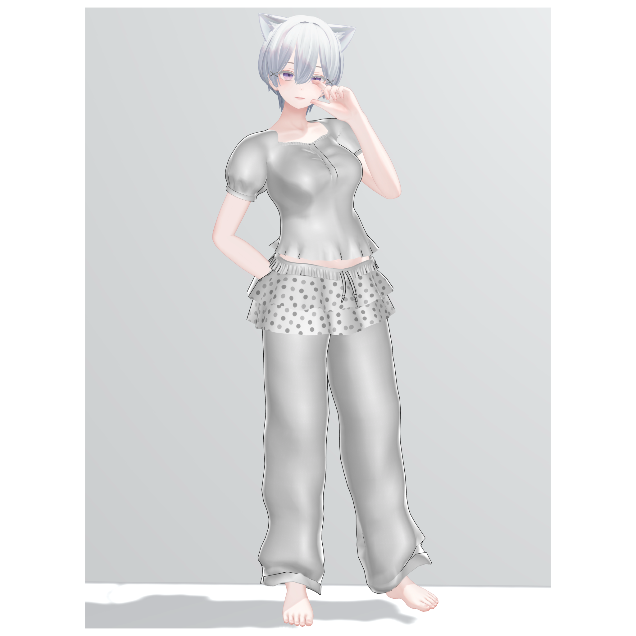 【6Avatar】Calm Frill - Memento Ink - BOOTH