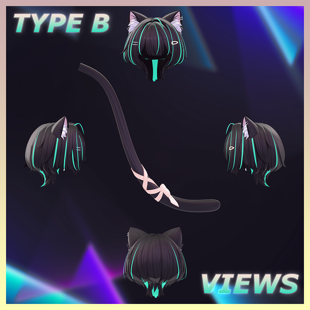 H21 チェリーボブ Highlights Texture 【VRC Hair Texture - きりはら製作所】 - StrandX ...