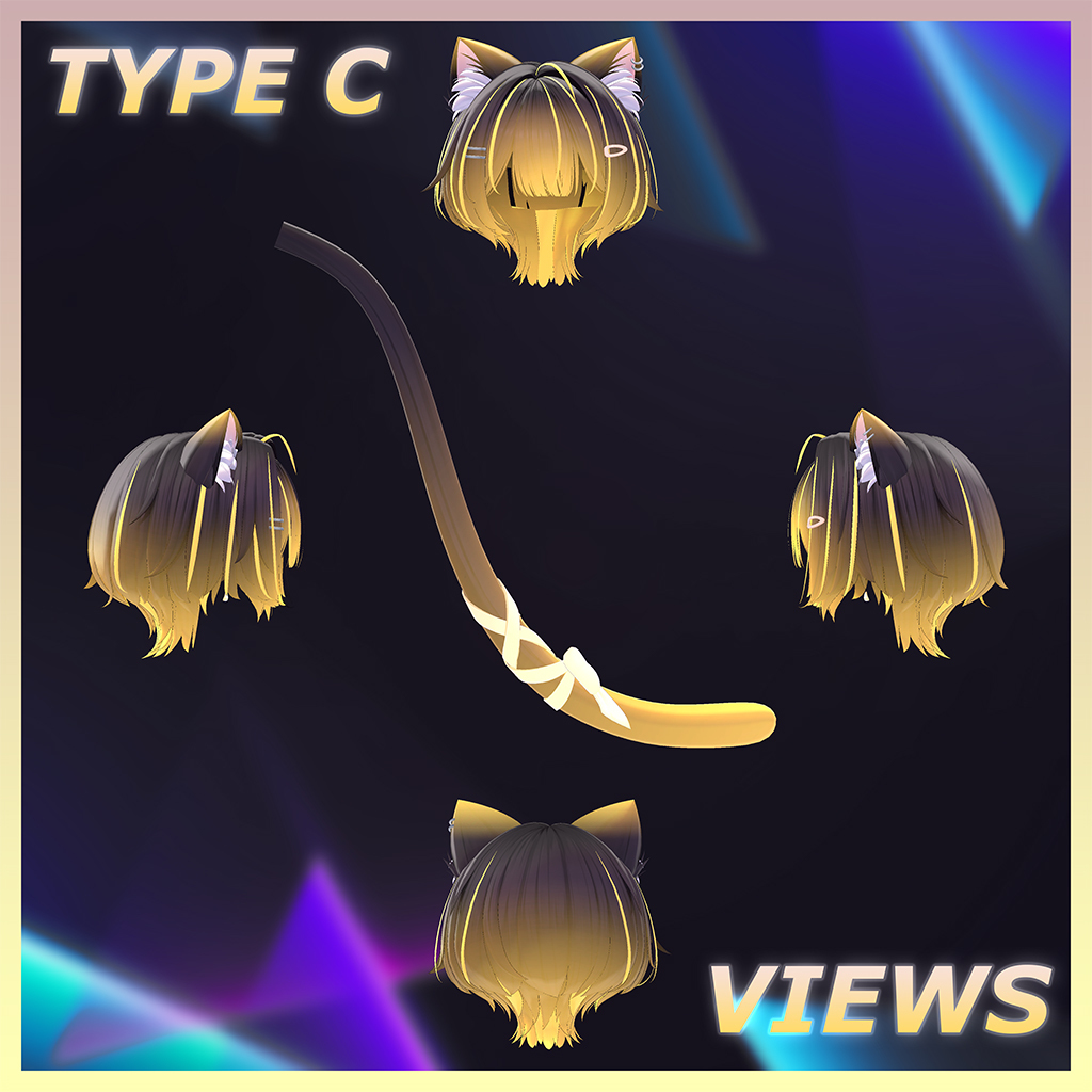 H21 チェリーボブ Highlights Texture 【VRC Hair Texture - きりはら製作所】 - StrandX ...