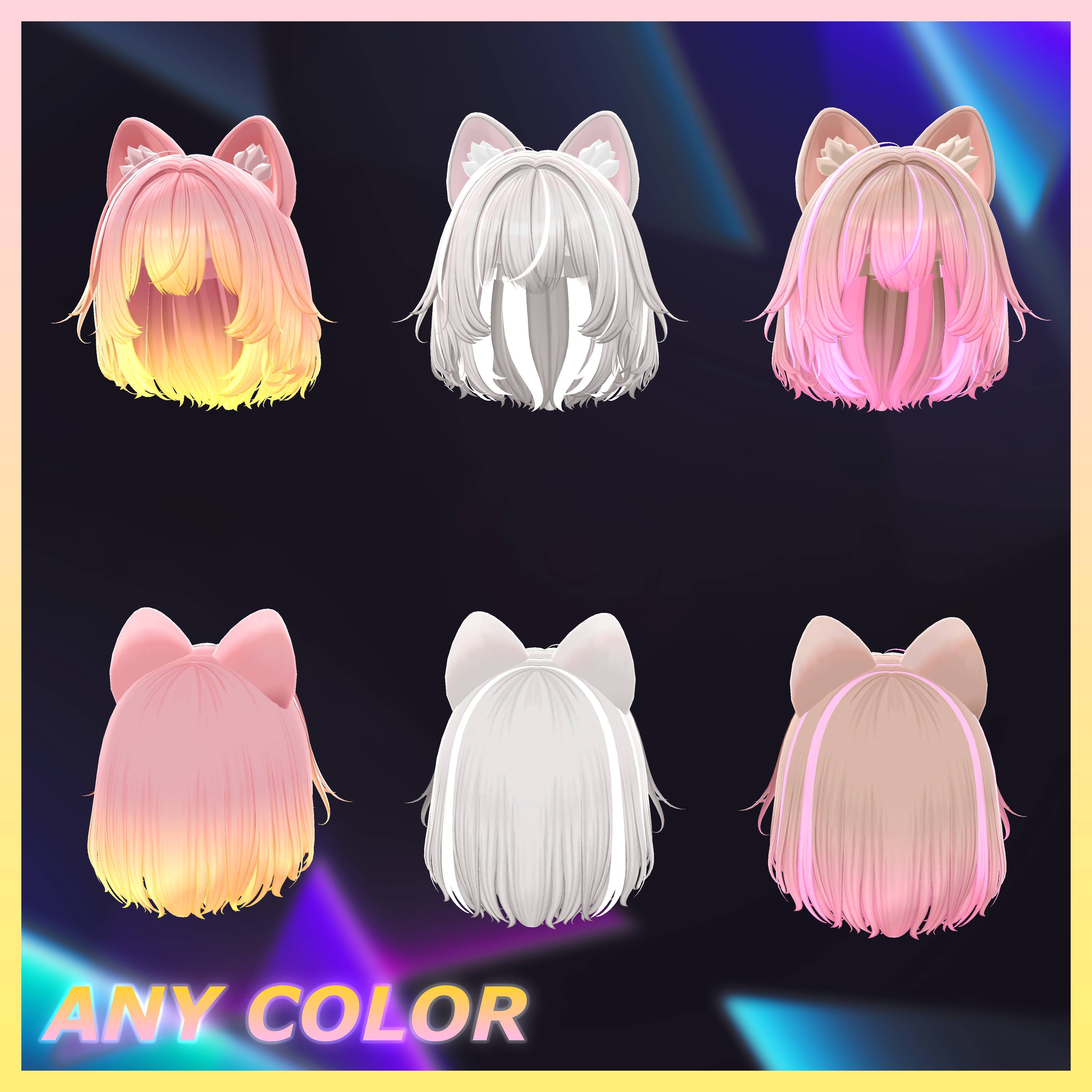 CooniBob Hair ⑅♡ Highlights Texture 【VRC Hair Texture - WishList ...