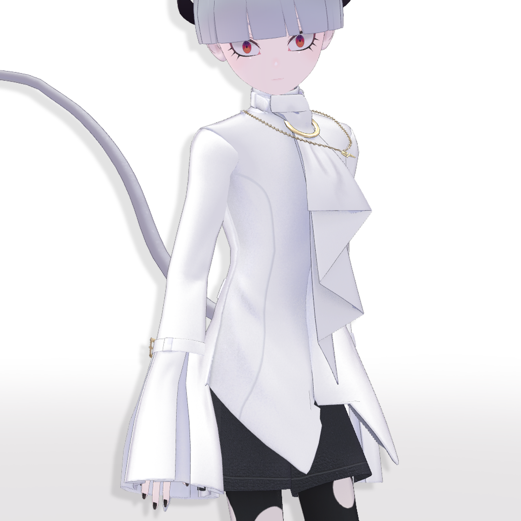 【オリジナル3Dモデル】Cathari カタリ【VRChatアバター】（無料おまけ）ShinigamiSan 死神さん ...
