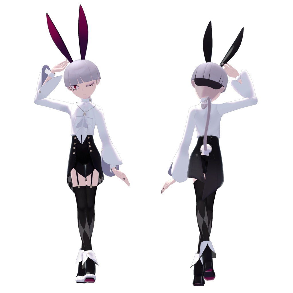【オリジナル3Dモデル】Cathari カタリ【VRChatアバター】（無料おまけ）ShinigamiSan 死神さん ...