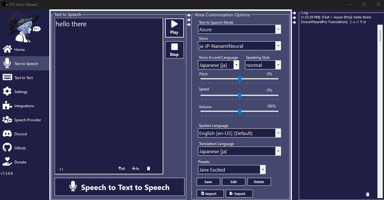 TTS Voice Wizard (FREE) (STT) - ttsvoicewizard - BOOTH