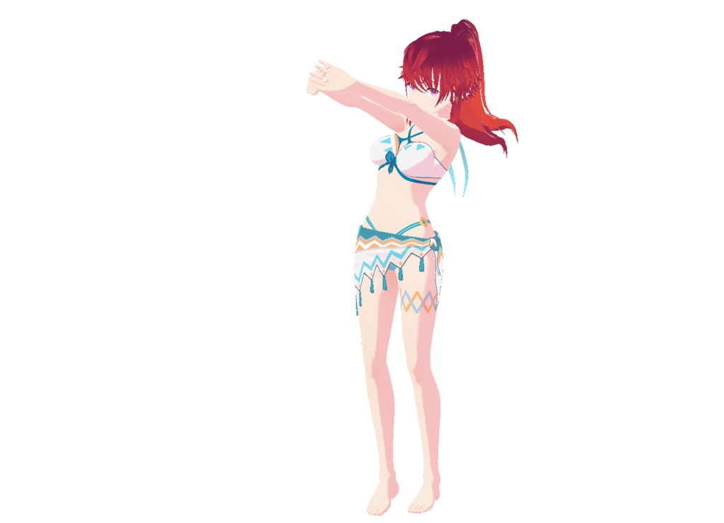 [ VRoid ] Lumine's bikini (genshin impact) - Moonlight - BOOTH