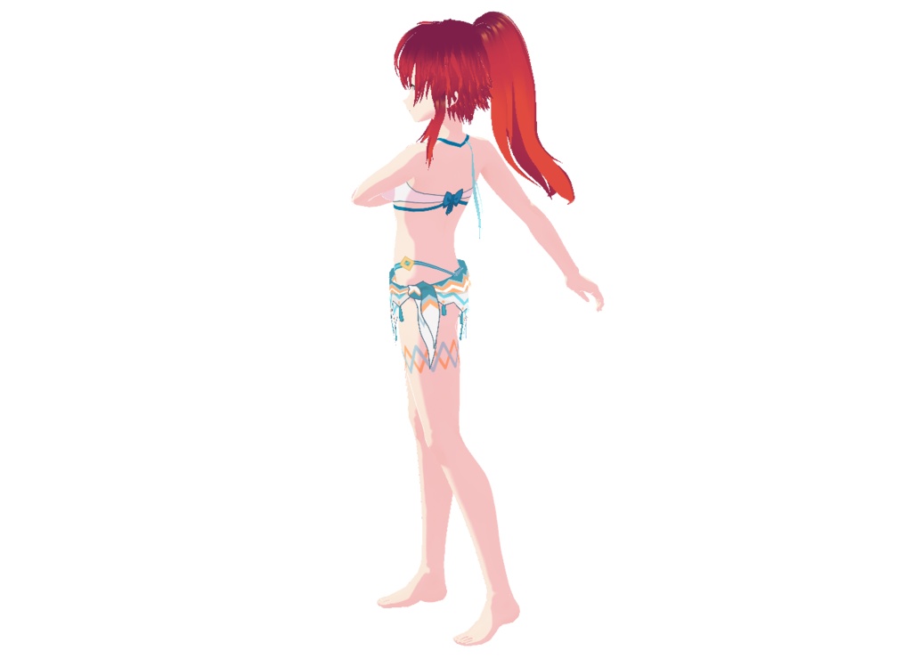 [ VRoid ] Lumine's bikini (genshin impact) - Moonlight - BOOTH