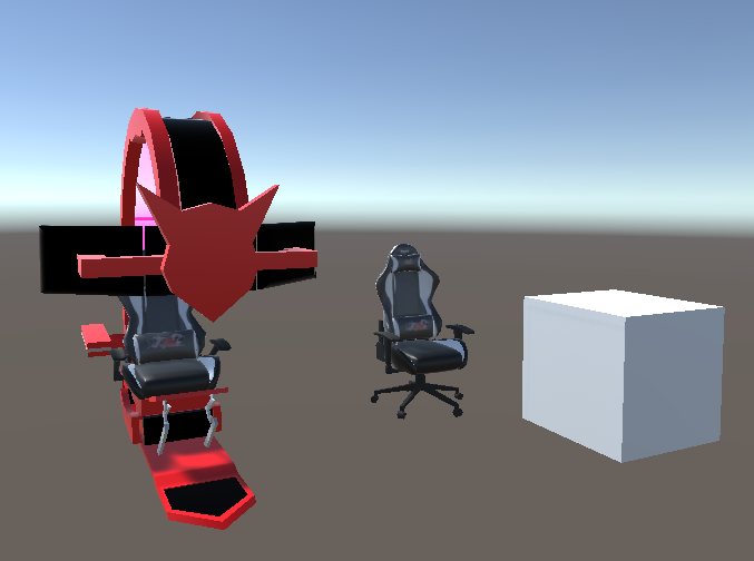 VRChat想定3D家具【GamingChair】 - カトのVRC道具屋 - BOOTH