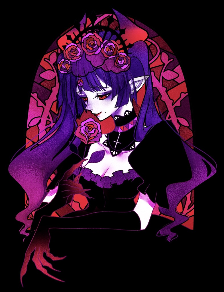 【イラスト本】BLACK JOKE - ルンルンランド - BOOTH