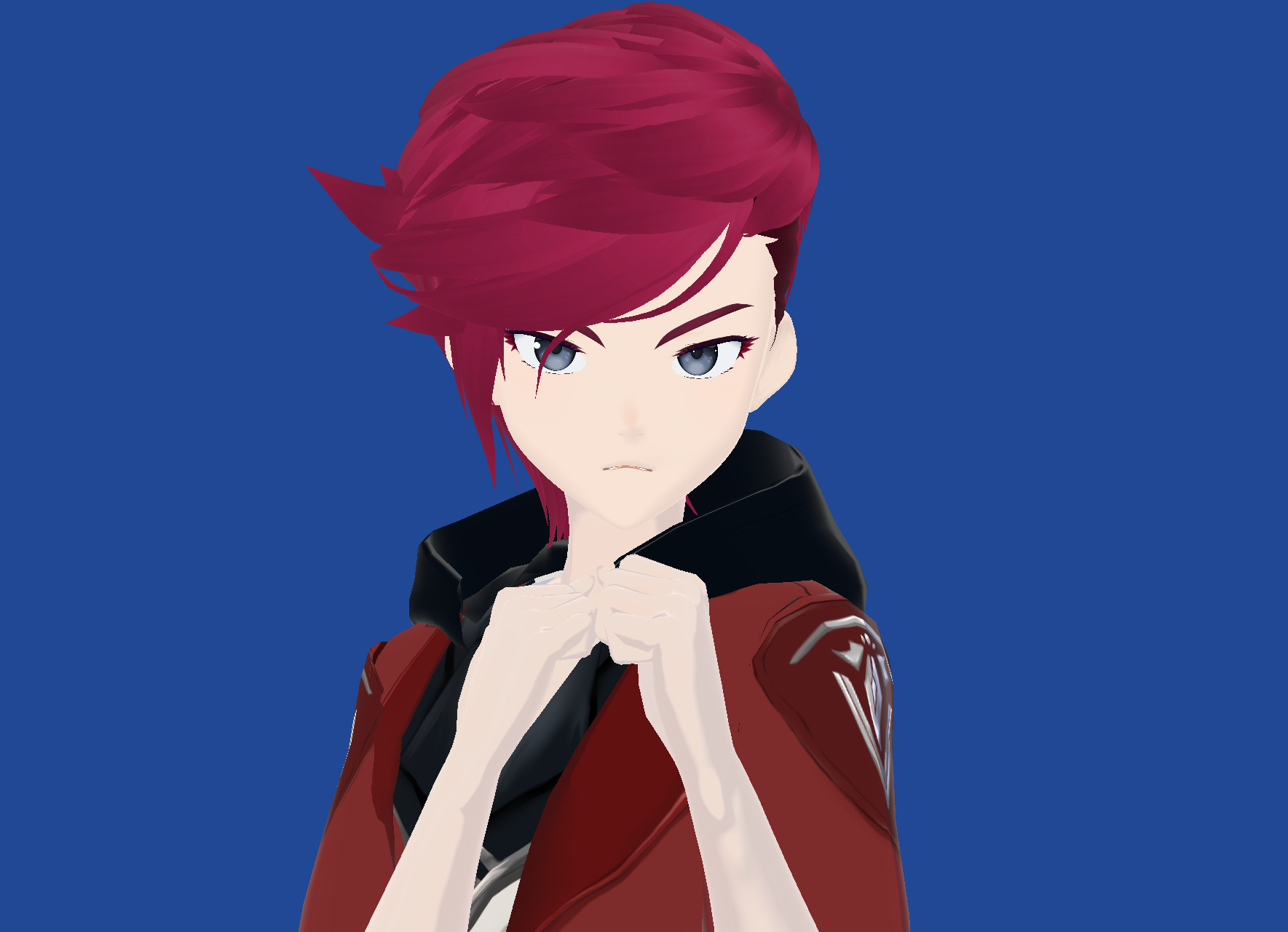 【Vroid】ARCANE Vi Costume & Hair preset アーケイン ヴァイ - Noih🐍Vstreamer - BOOTH