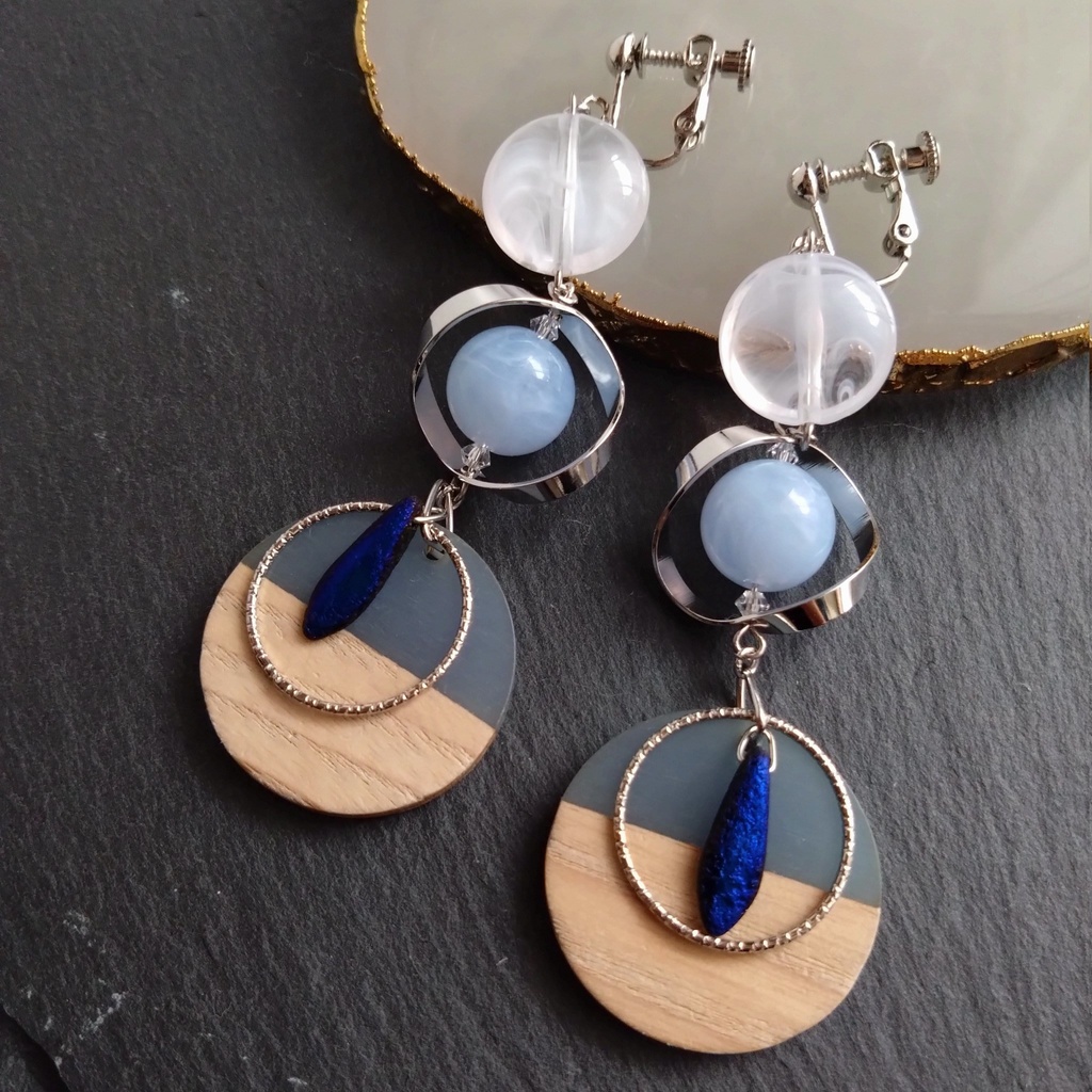 【刀剣乱舞】伯仲イメージイヤリング〈夏〉 - 6でもないな！ - BOOTH