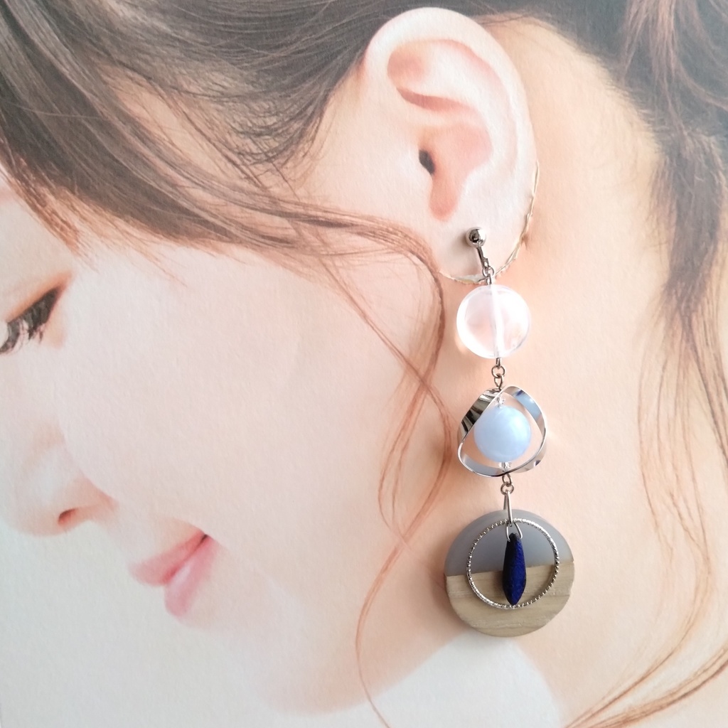 【刀剣乱舞】伯仲イメージイヤリング〈夏〉 - 6でもないな！ - BOOTH