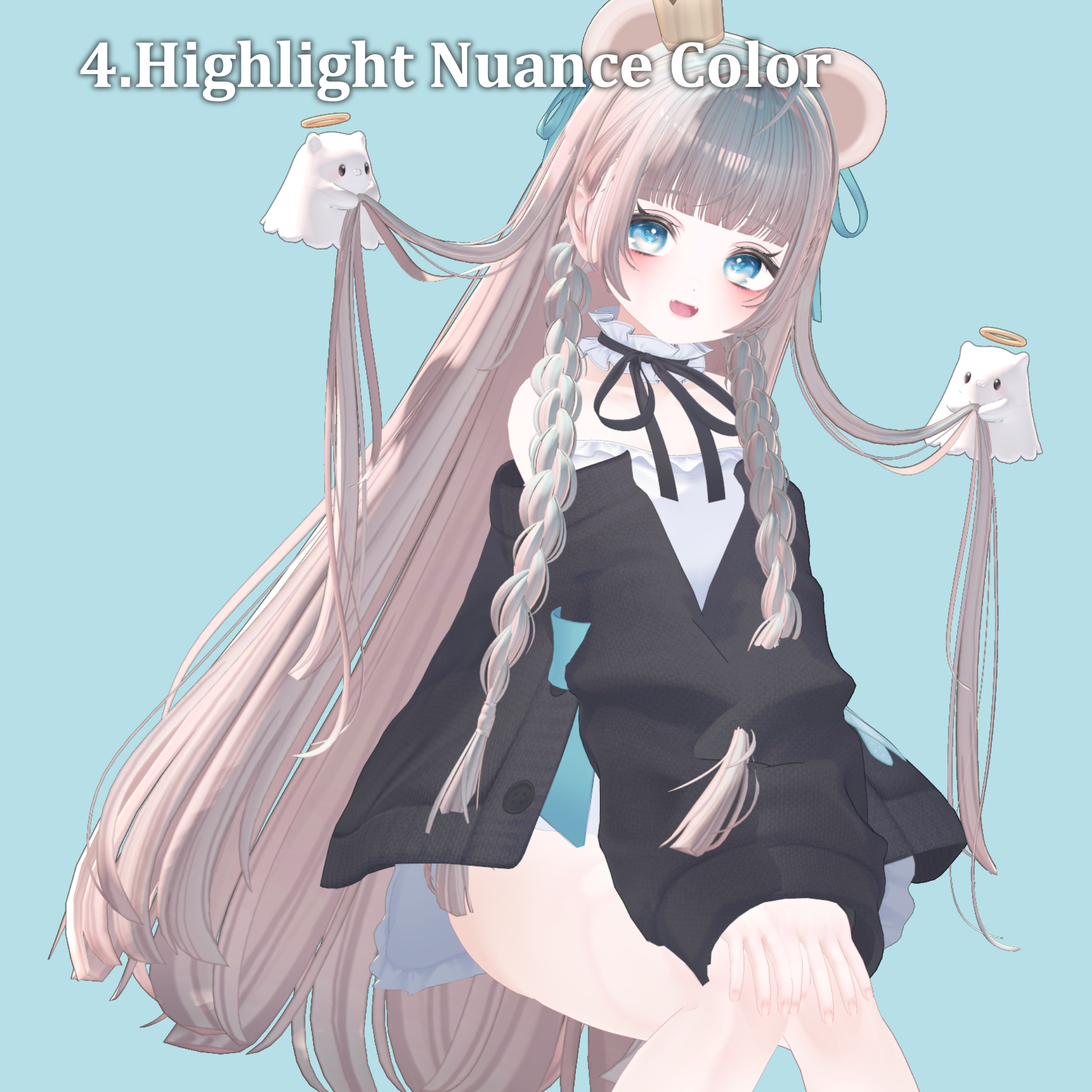 -無料配布- Gradation&Mesh++ Mask for 𝐏♡𝐏.𝐇𝐚𝐢𝐫 𝟏𝟔 𝐏♡𝐏.𝐇𝐚𝐢𝐫 様 - sorbetisse - BOOTH