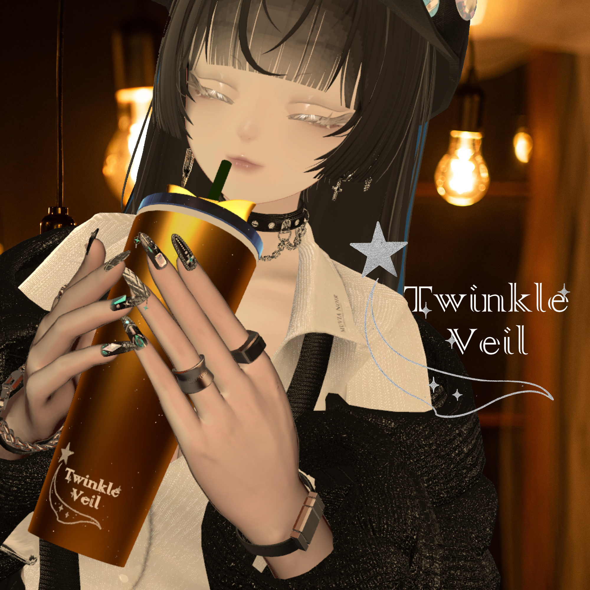 【無料/Free】Holiday Tumbler Set/ホリデータンブラーセット【VRChat】 - Twinkle Veil - BOOTH