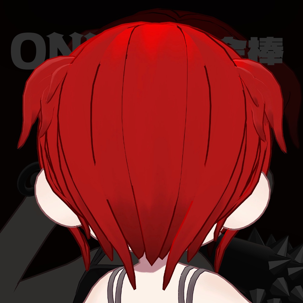 【キプフェル用】ONIヘア＋金棒 - Stray - - BOOTH